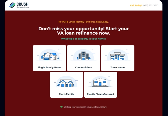 VA Loan Refinance Leads | leadpops by rebel iQ